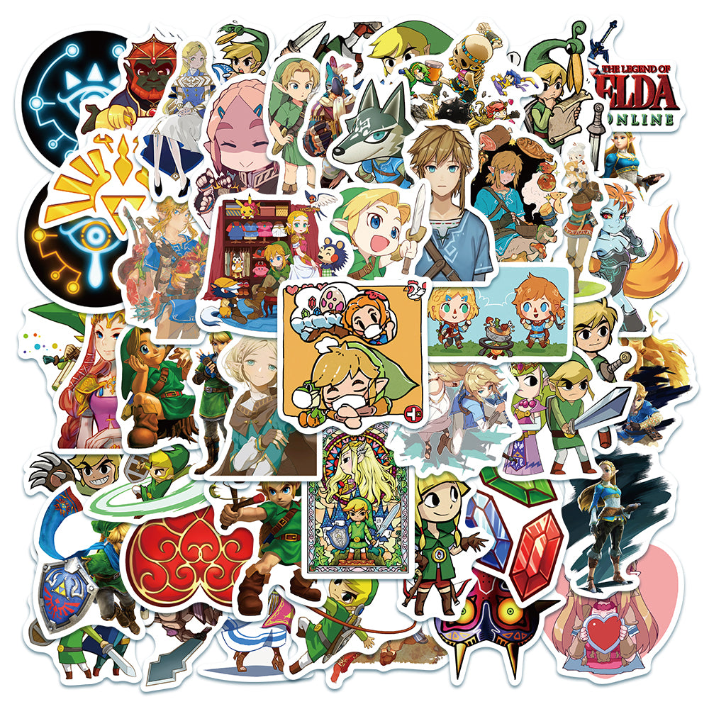 50pcs Zelda Stickers – AU Sticker World
