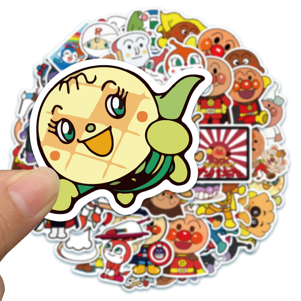 50pcs Anpanman Stickers – AU Sticker World