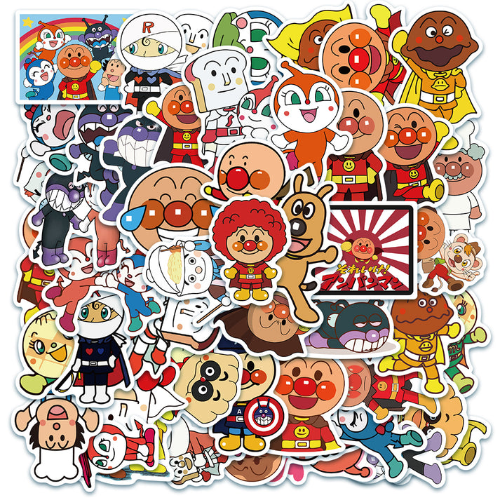 50pcs Anpanman Stickers – AU Sticker World