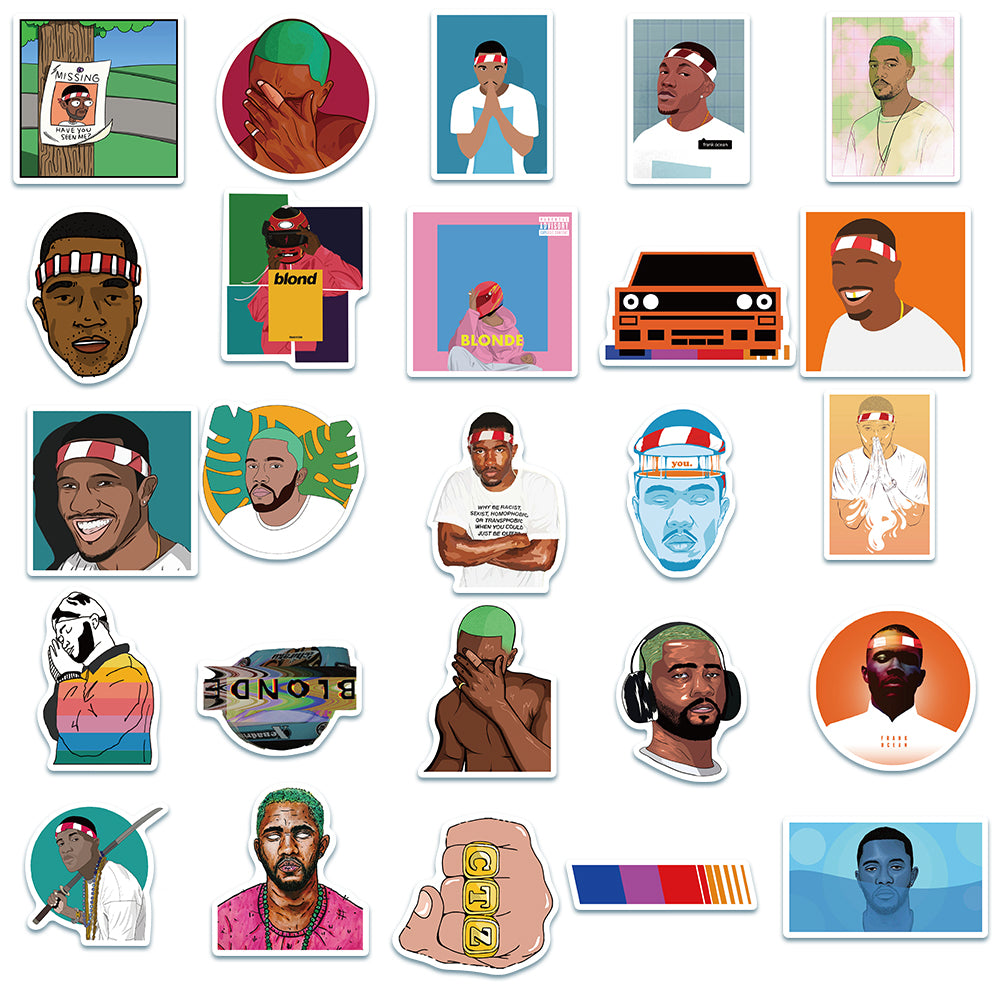 50pcs Frank Ocean Stickers – AU Sticker World
