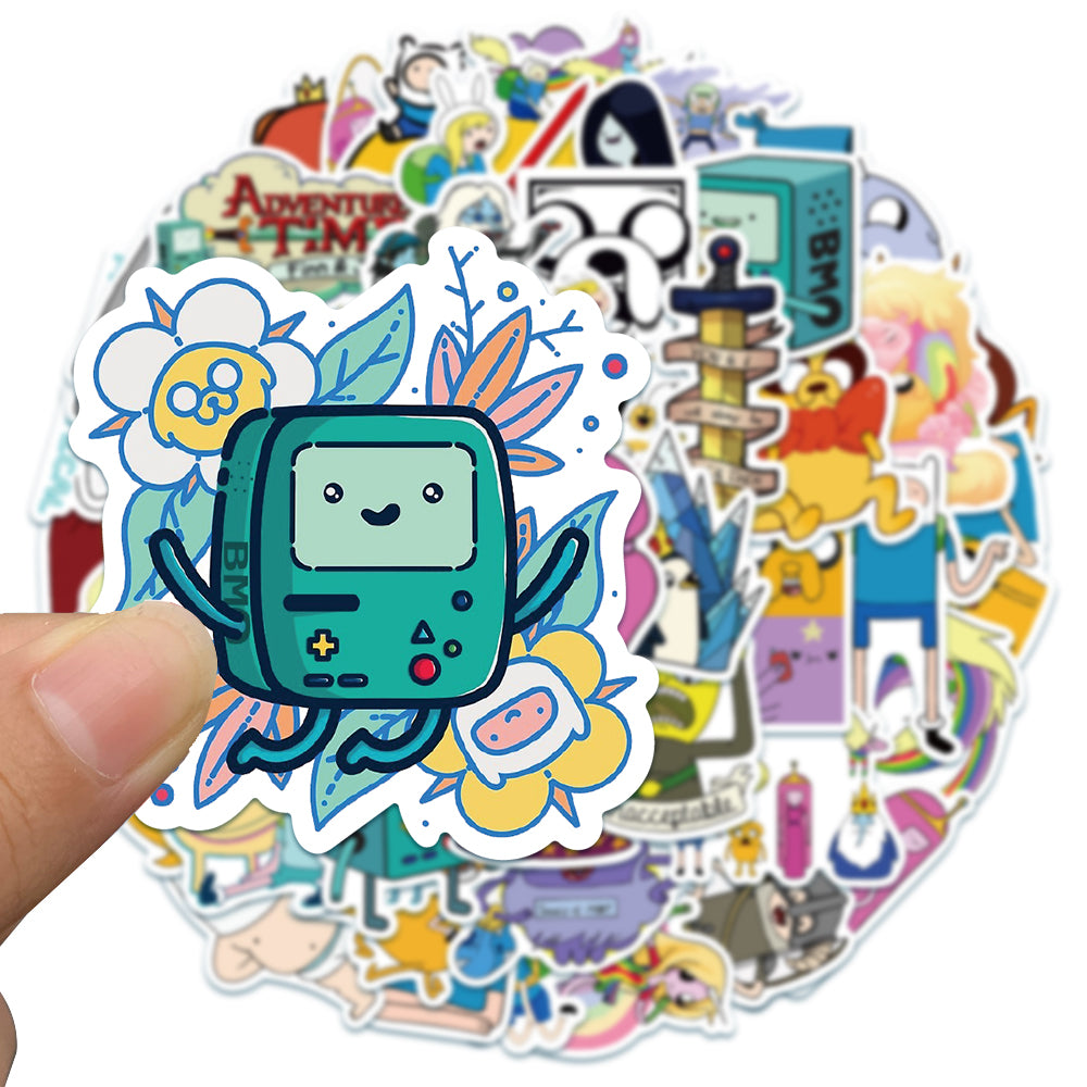 50pcs Adventure Time 2 Stickers – AU Sticker World