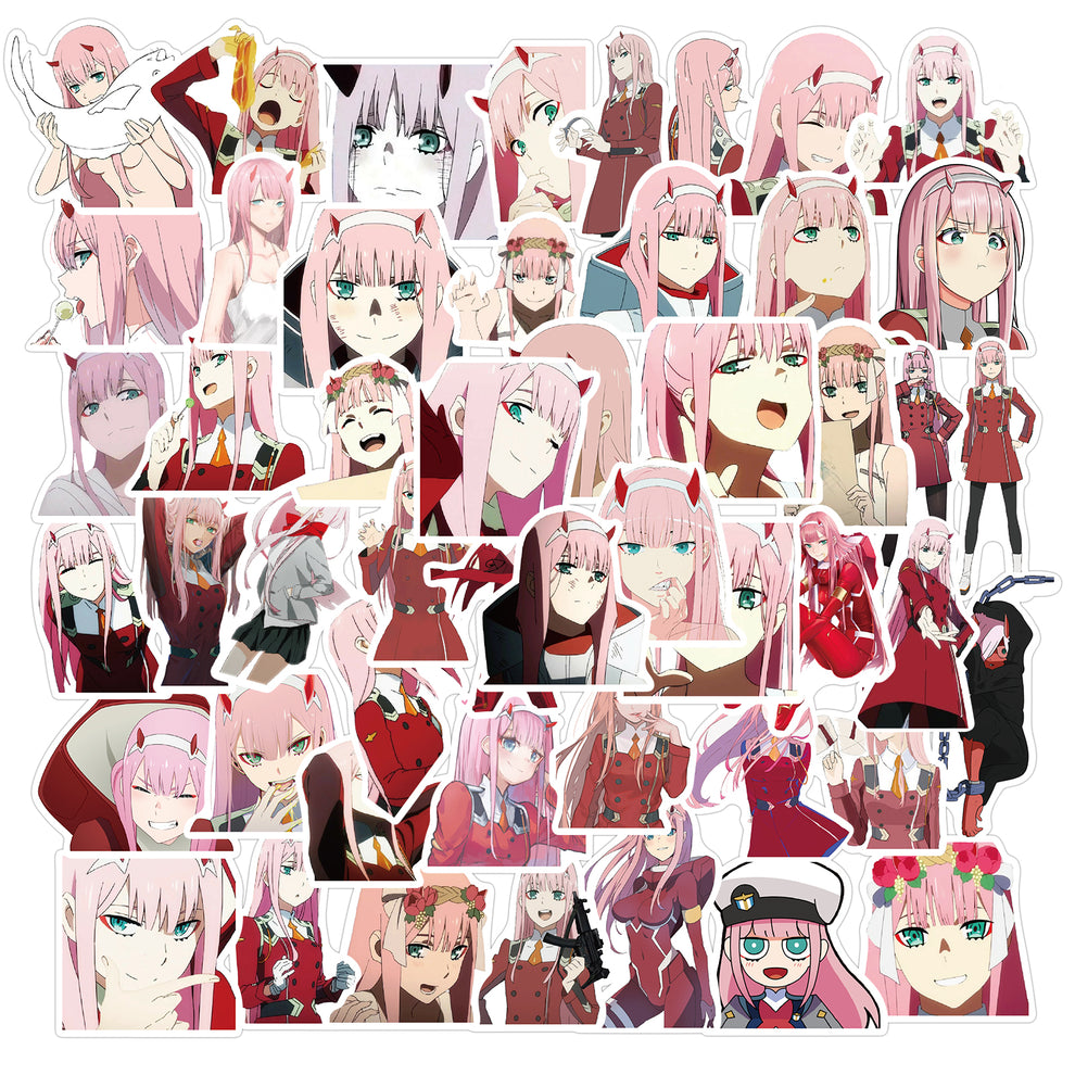 50pcs Darling In The Franxx 1 Stickers – AU Sticker World