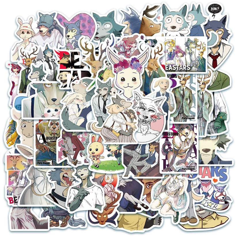 50pcs Beastars Stickers – AU Sticker World