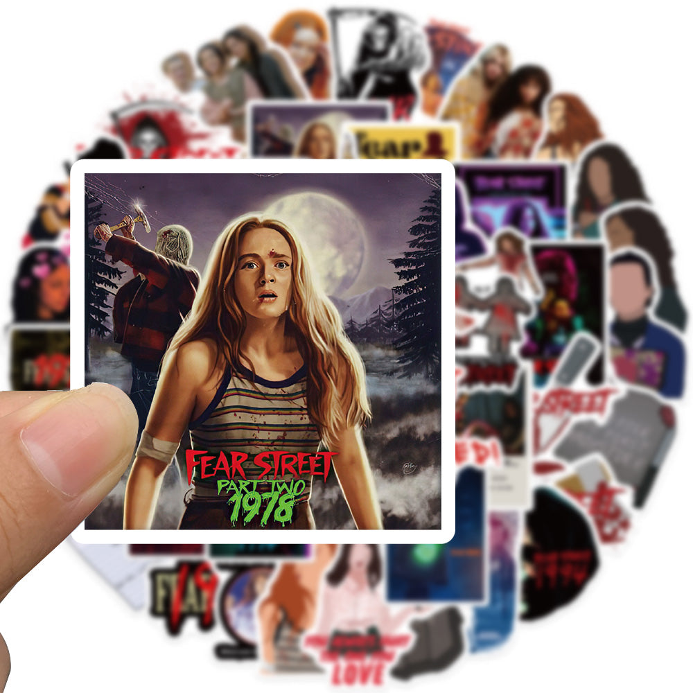 50pcs Fear Street Stickers – AU Sticker World