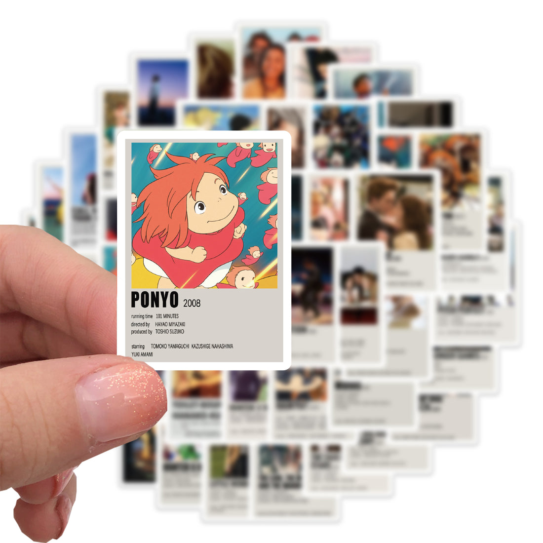 50pcs Movie Anime Posters Stickers – AU Sticker World