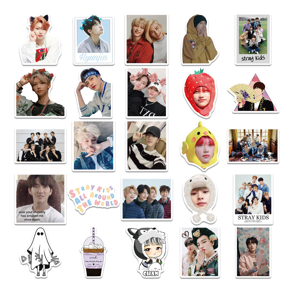 50pcs Stray Kids 2 Stickers – AU Sticker World