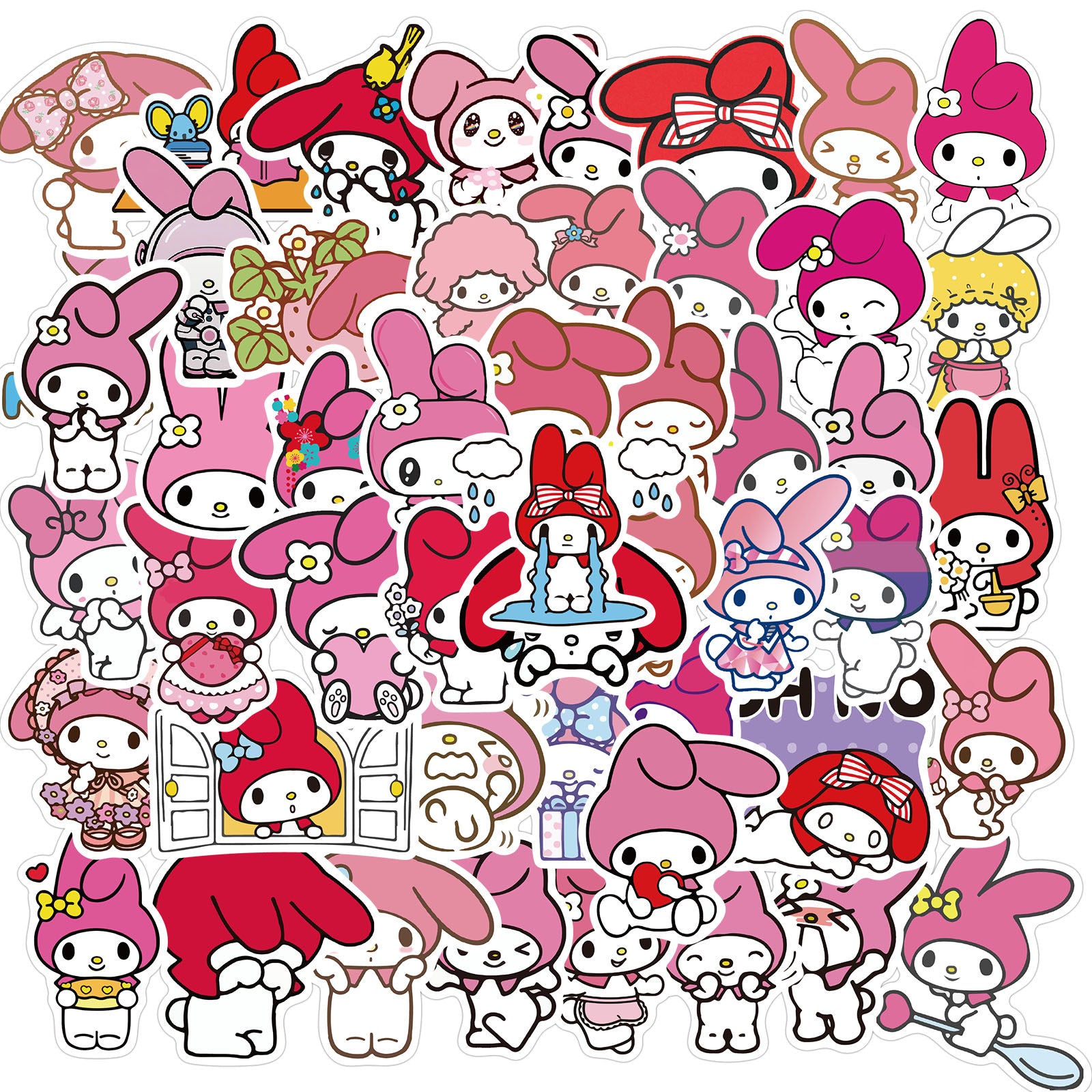 50pcs Melody 2 Stickers – AU Sticker World