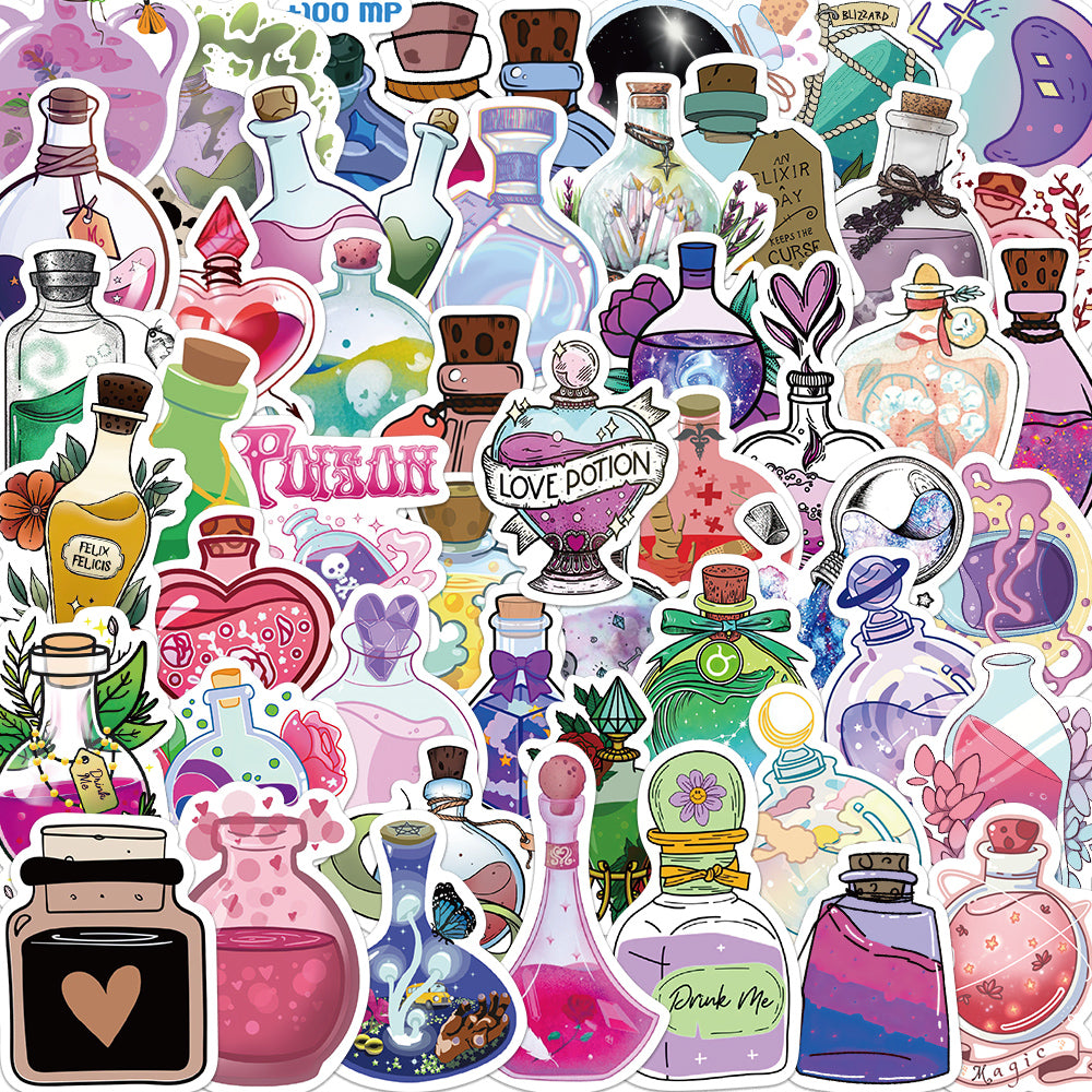50pcs Potion Bottle Stickers – AU Sticker World